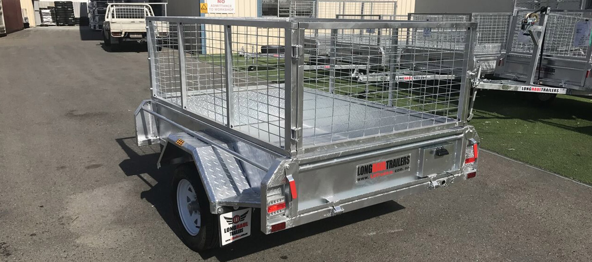 6x4 Trailer | 6x4 Premium Box Trailer | Long Haul Trailers